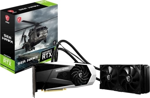 Graphic board MSI Graphics Board MSI GeForce RTX 3080 SEA HAWK X10G LHR ...