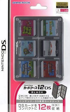 Nintendo DS Exclusive Card Case 『 Card Case 12 ds (Black) 』 | Game ...