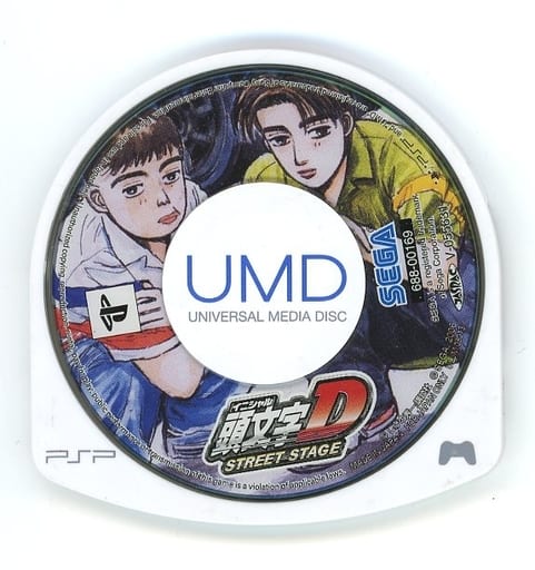 INITIAL D STREET STAGE (Condition : UMD disk only, UMD disk condition ...