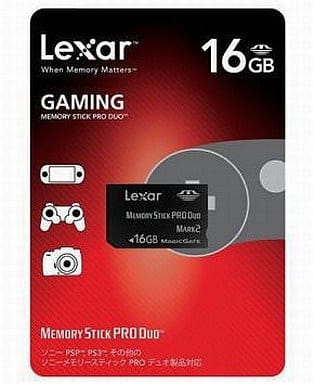 GAMING Memory Stick Pro Duo 16 gb (Lexar) | Game | Suruga-ya.com
