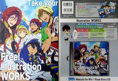 Anime Mook TV Animation Free! Illustration Works (with CDs) | Book ...