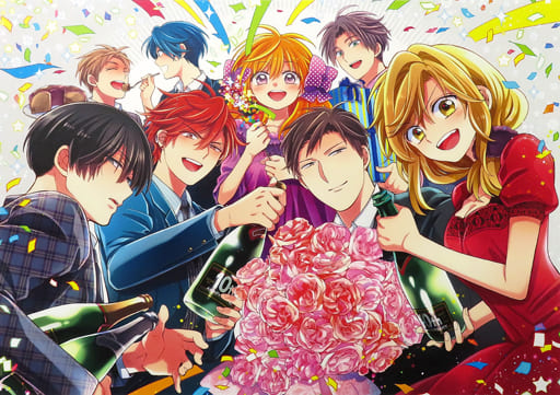 Monthly Girls' Nozaki-kun 10th Anniversary Shop Original Drawing Sheet ...