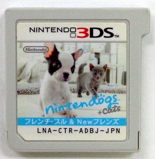 (without box&manual) Nintendogs + Cats French -Bull & New Friends ...