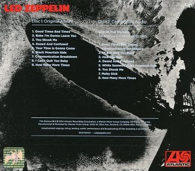 Imported Western music CDs Led Zeppelin / Led Zeppelin 1 [DELUXE ...