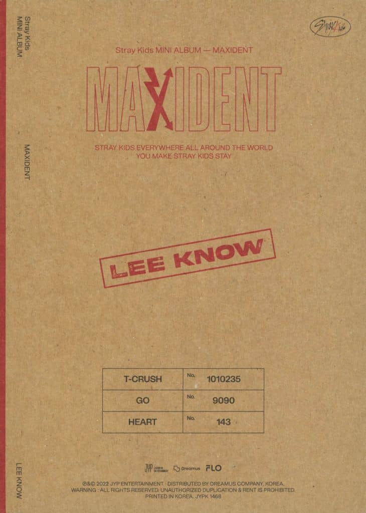 駿河屋 - Stray Kids / MAXIDENT(CASE ver.)[輸入盤]（洋楽）