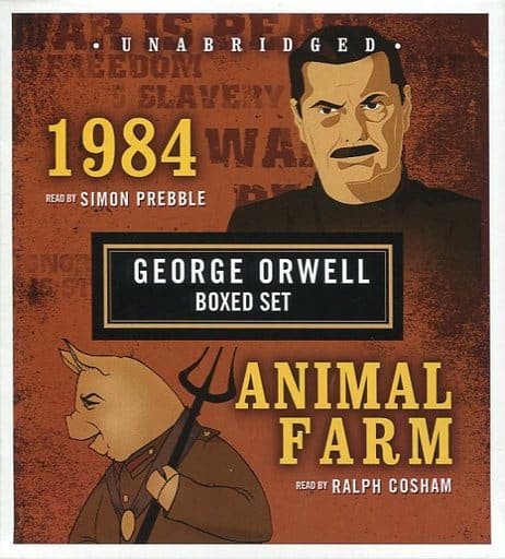 駿河屋 - RALPH COSHAM(read) / 1984 AND ANIMAL FARM(unabridged)[輸入盤]（その他）