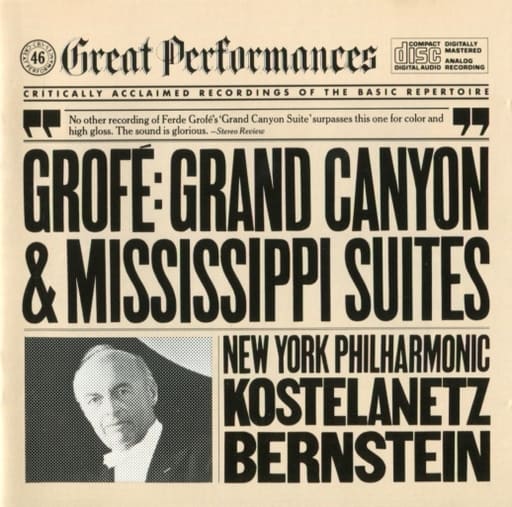 LEONARD BERNSTEIN / GROFE : GRAND CANYON SUITE [import edition] | Music ...