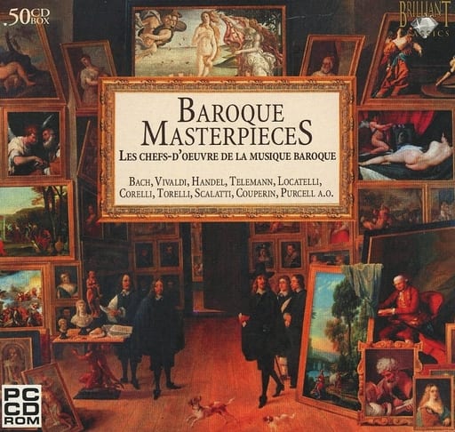 BAROQUE MASTERPIECES LES CHOFS-D' OEUVRE DE LA MUSIQUE BAROQUE [Import Disc] | Music software ...