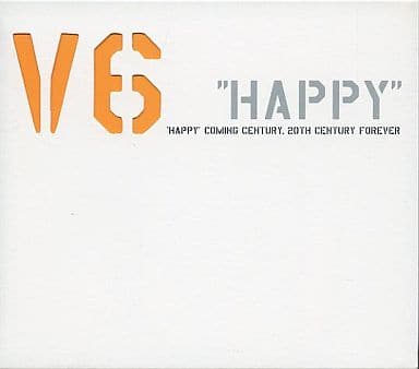 Japanese music CDs V6 / "HAPPY" Coming Century,20th Century forever ...