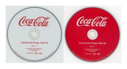 Japanese music CDs Omnibus / Coca-Cola Commercial Song Collection 1962-89 (Status : Disk Only ...