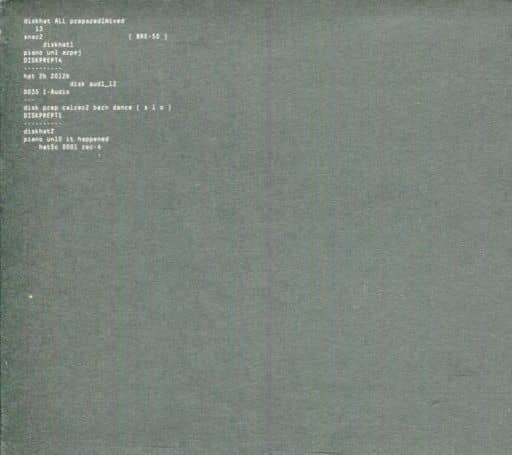 Western music CDs Aphex Twin / Computer Controlled Acoustic Instruments ...