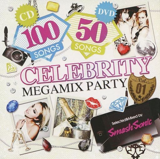 Western music CDs Smash Sonic / CELEBRITY MEGAMIX PARTY vol.01 | Music software | Suruga-ya.com