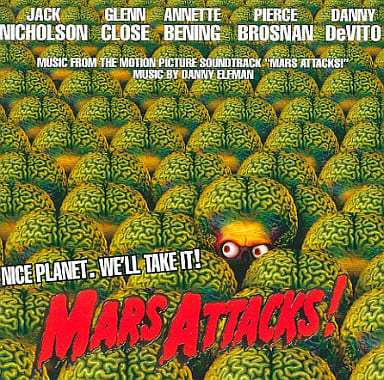 Film music (Western-style painting) 「 Mars Attack! 」 Original Original ...
