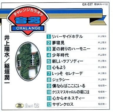 BGM CD CD-Challenge Karaoke Yosui Inoue and Junichi Inagaki | Music ...