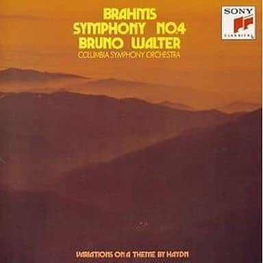 Walter / Brahms : Symphony No. 4, He-minor, Haydn Variations | Music software | Suruga-ya.com