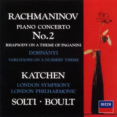 Julius Katchen / Rachmaninoff : Piano Concerto No. 2, Rhapsody on the Theme of Paganini | Music ...
