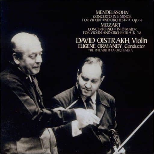 Classic CD David Oistrakh Eugene Ormandy Philadelphia Orchestra ...
