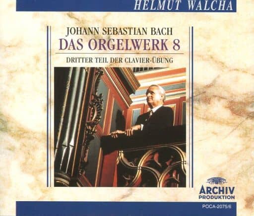Classic CD Helmut Walcha / J. S. Bach : Collection of Organ Works 8 ...
