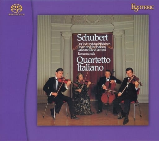Classic CD Italian String Quartet / Schubert : String Quartet No. 14 / No. 13 (Hybrid SACD ...