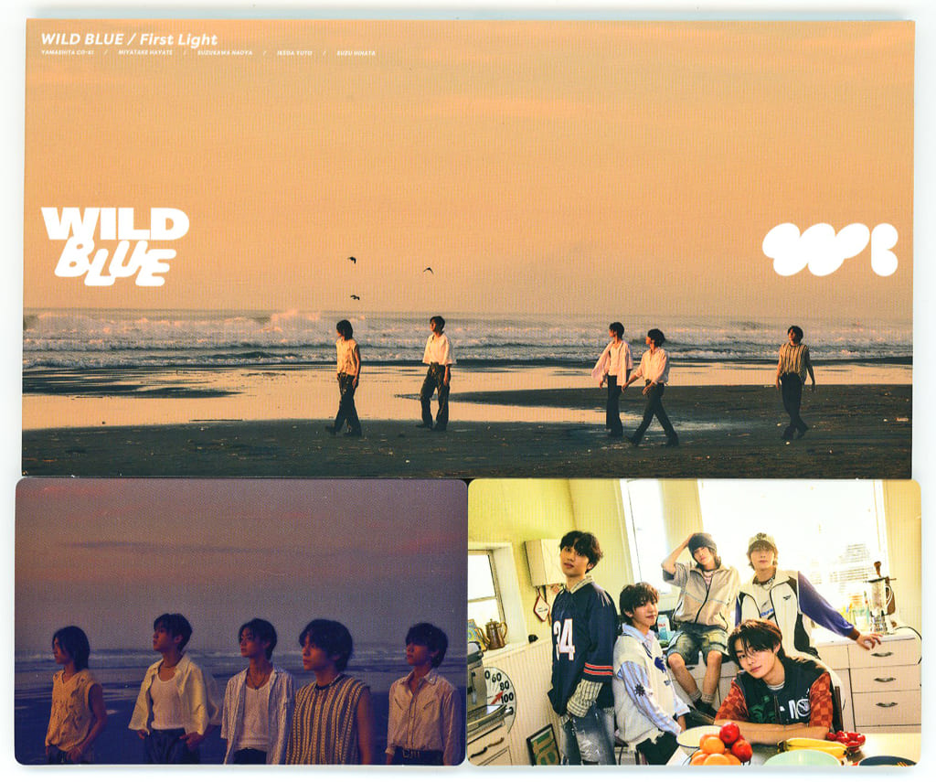 駿河屋 - WILD BLUE / First Light WILD BLUE Memorial 8cm single CD（音楽ソフト）