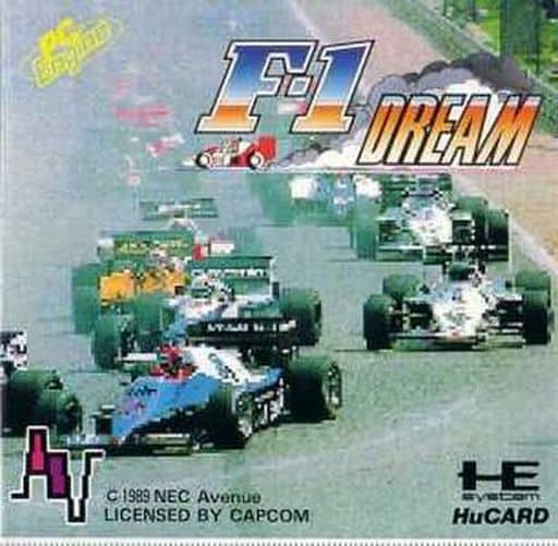 PC engine Hu card software (without box&manual) F-1 Dream | Game ...