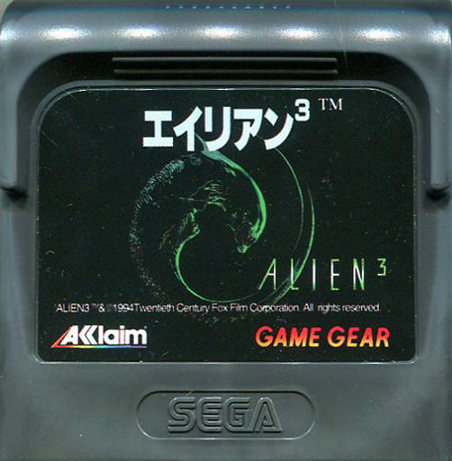 Game gear software Without box&manual : Alien 3. | Game | Suruga-ya.com