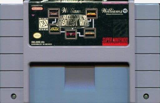 (without box&manual) North American version of Williams ARCADE'S ...