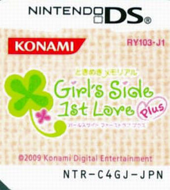 Nintendo DS Software (without box&manual) Tokimeki Memorial Girl's Side ...