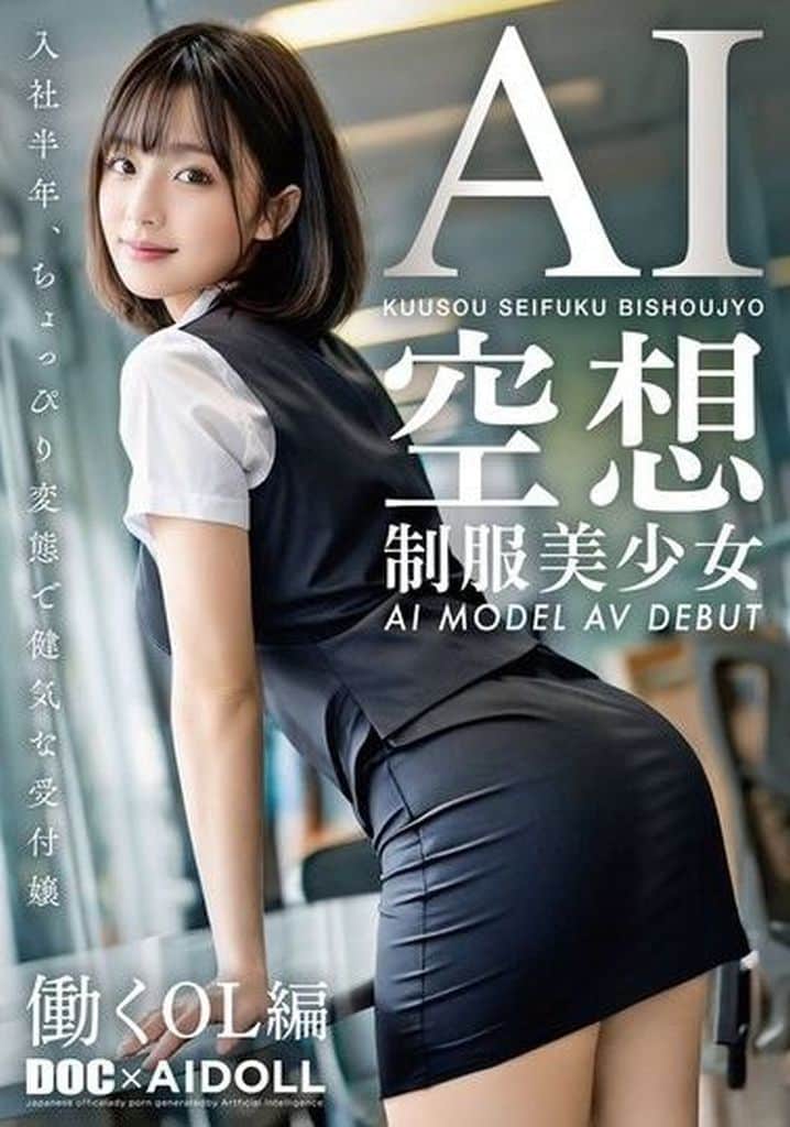 駿河屋 -【アダルト】 空想制服美少女 AI MODEL AV DEBUT 働くOL編（AV）