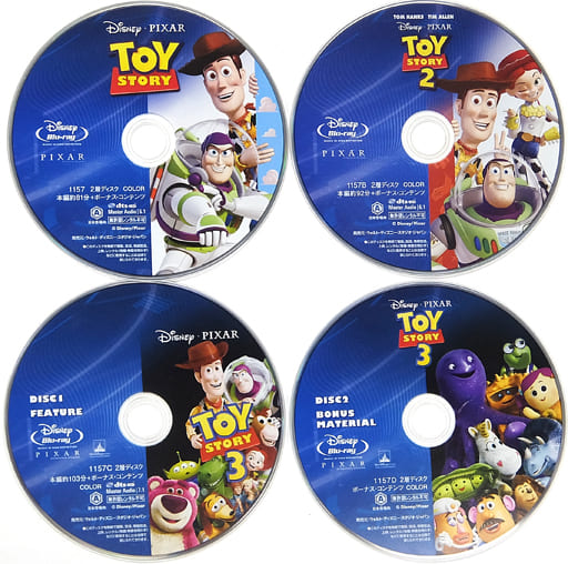 Defective TOY STORY Blu-ray trilogy Set [Limited Time] (Condition ...