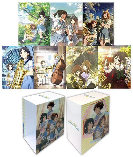 Anime Blu-ray Disc Sound! Euphonium 2 First Edition 7-Volume Set ...