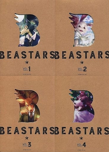BEASTARS First Limited Edition 4-Volume Set (with Storage Box) | Video ...