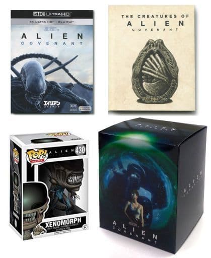 Blu-ray Disc Alien : Covenant (4K ULTRA HD + 2D Blu-ray) + [POP!] with ...