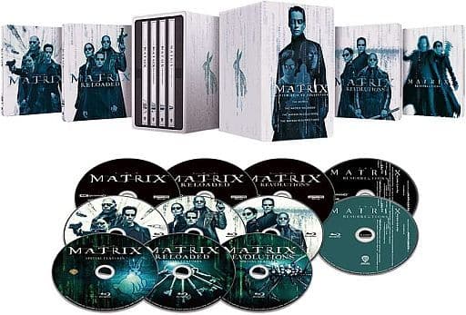 Blu-ray Disc Matrix 4-Film Déjà vu Collection Metal Case & Steel Book ...