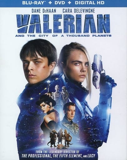 Imported Western Blu-rayDisc VALERIAN AND THE CITY OF A THOUSAND PLANETS | Video software ...