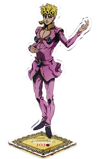 Miscellaneous Goods Giorno Giovanna Agf2019 Big Acrylic Stand Jojos