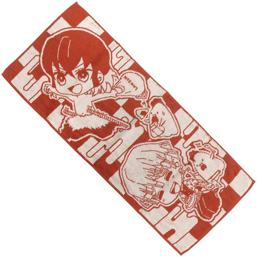 B Hashibira Inosuke & Agatsuma Zenitsu Imabari Face Towel "Demon Slayer ...