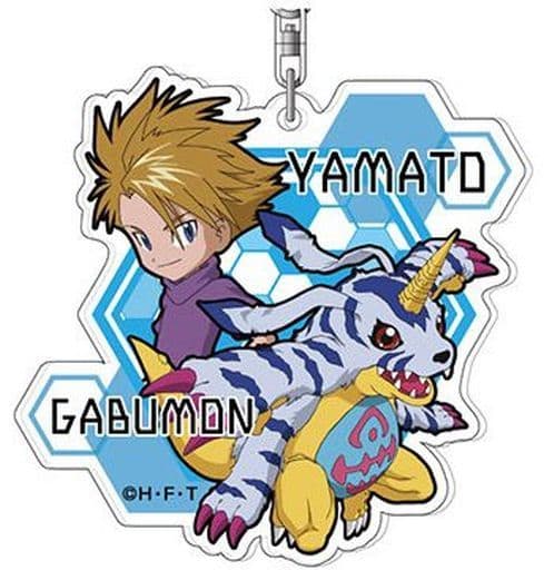 02. Yamato "Matt" Ishida & Gabmon Acrylic Key Holder 「 DIGIMON ...