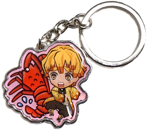 Agatsuma Zenitsu (Spiny Lobster) Metal Key Holder 「 Demon Slayer ...