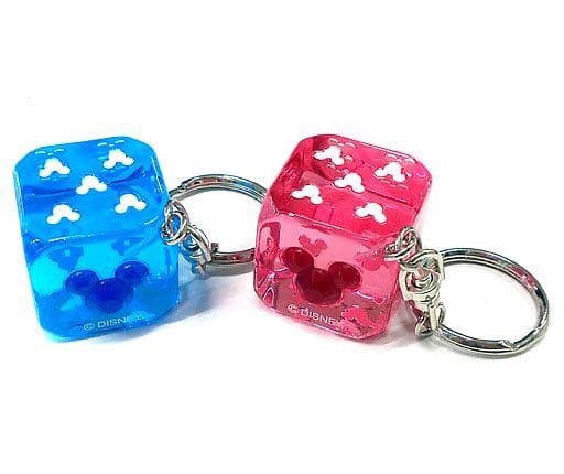Miscellaneous goods Mickey & Minnie (Dice) Key Chain (2 Set) 「 Disney ...
