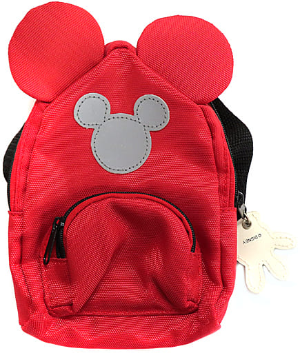 Miscellaneous goods Mickey Mouse (Red) Mickey Backpack Pouch with Pass ...