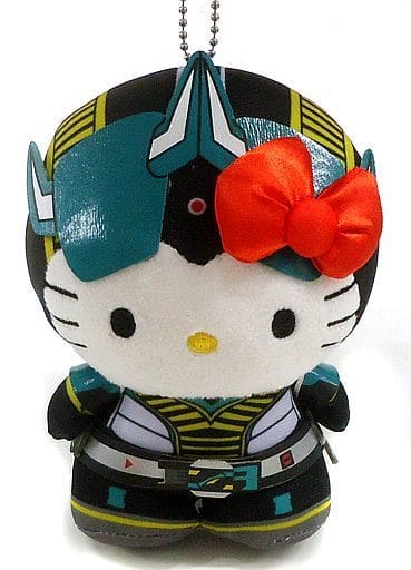 Hello Kitty (Kamen Rider 0 nos) Key Chain Mascot "Hello Kitty x MASKED ...