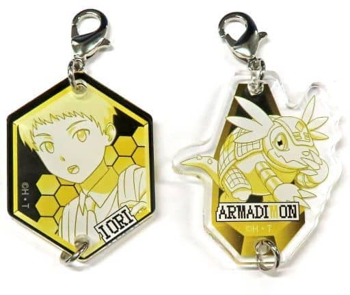 "DIGIMON ADVENTURE LAST EVOLUTION Bond" is a set of acrylic charms that ...