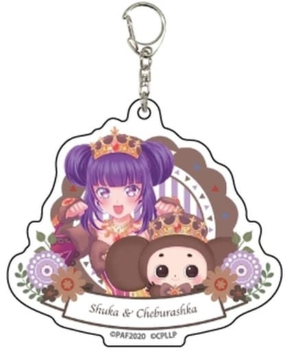 Miscellaneous goods Kaen Shuka & Cheburashka "Acrylic Key Holder Pretty ...