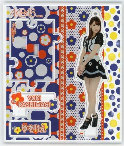 Yuki Kashiwagi Recommended Acrylic Stand Key Holder "AKB48 6 th Rock-paper-scissors Competition ...