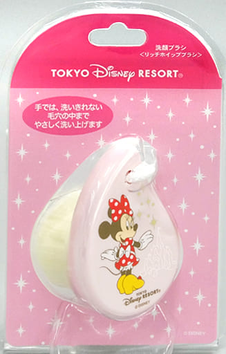 Miscellaneous goods Minnie Mouse Face Washing Brush (Rich Whip Brush ...