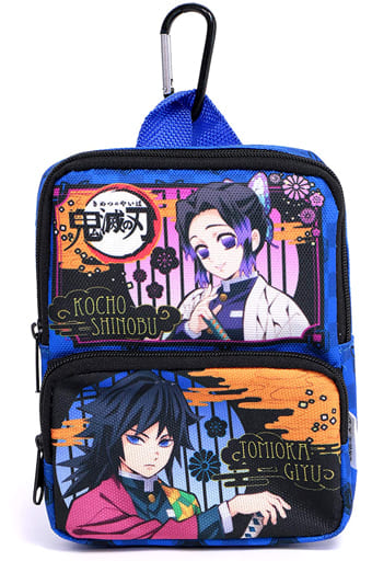 Fuoka Yoshitake & Kocho Shinobu Mini Backpack Pouch w / Carabiner ...