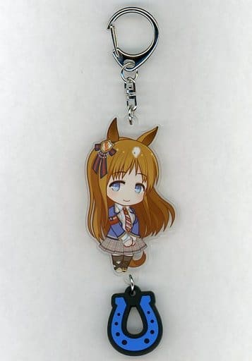 Grass Wonder Rubber Horseshoe Attached Acrylic Key Holder 「 Uma Musume ...