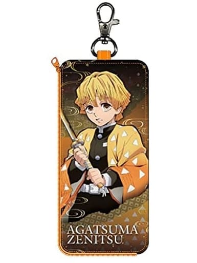 Agatsuma Zenitsu Key Case with Reel 「 Demon Slayer: Kimetsu no Yaiba ...