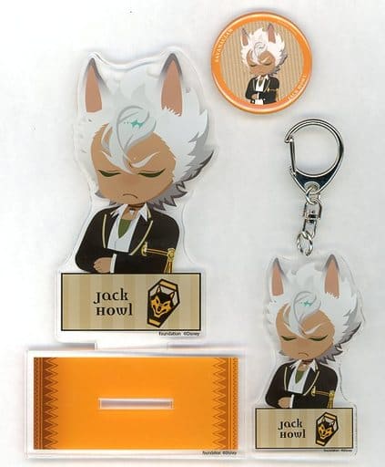 Jack Howl Acrylic Stand & Acrylic Key Holder & metal badge Goods 3-Type ...